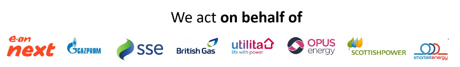 Utilities Solutions, Electricity, Gas, Water & Card Machine